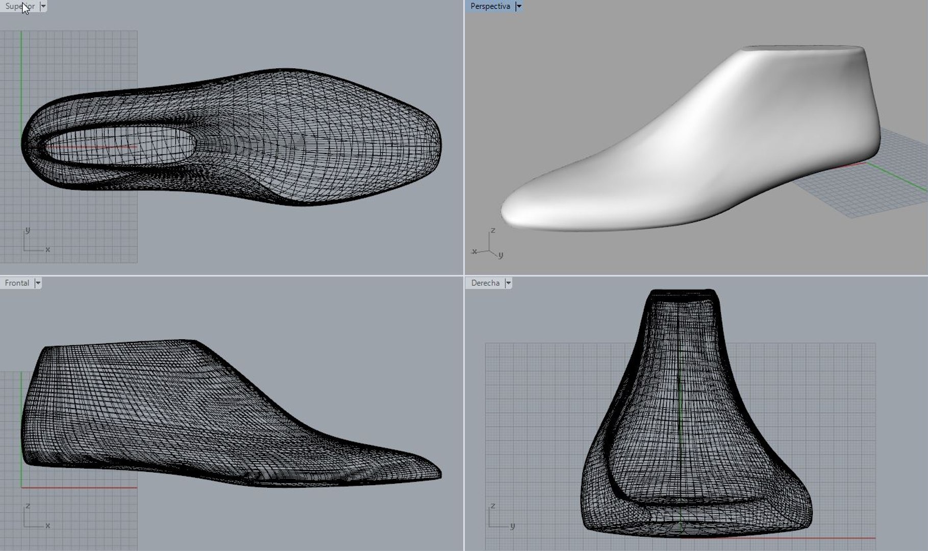 Woman Shoe Lasts Model - TurboSquid 1251540