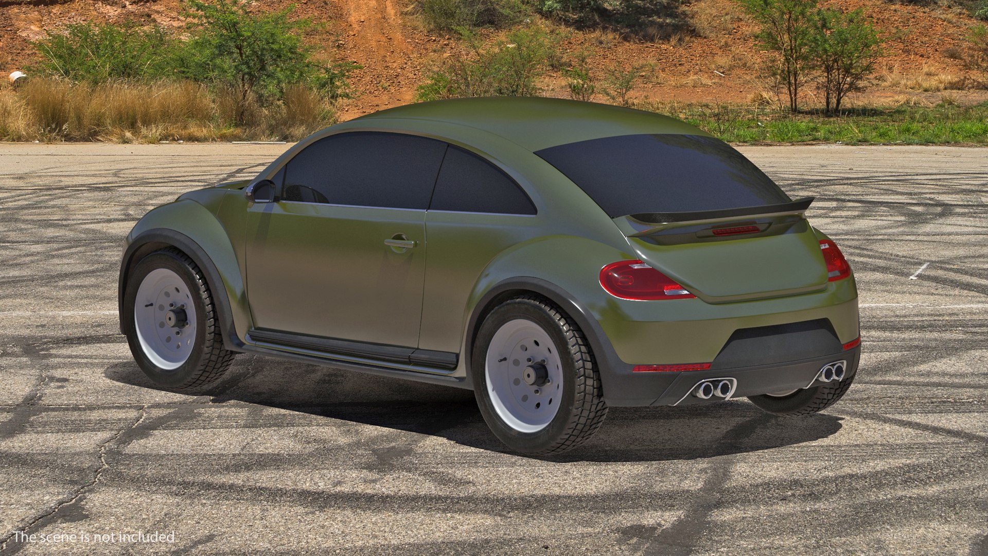 3D Compact Car Simple Interior Model - TurboSquid 1602199