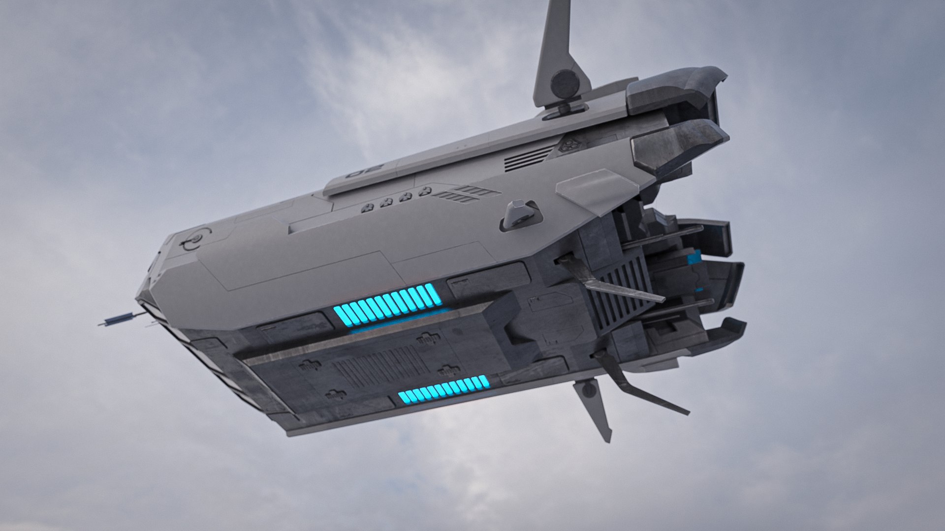 3D Model Transport Shuttle - TurboSquid 2273801