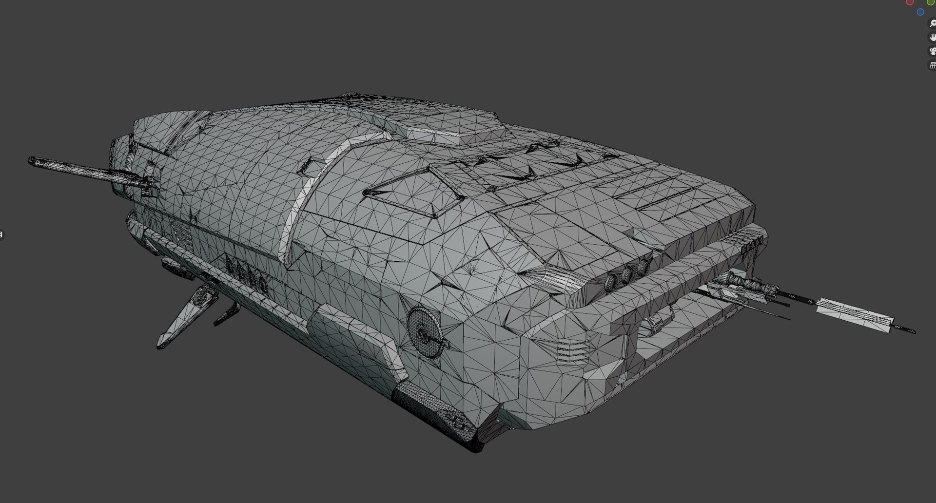 3D Model Transport Shuttle - TurboSquid 2273801