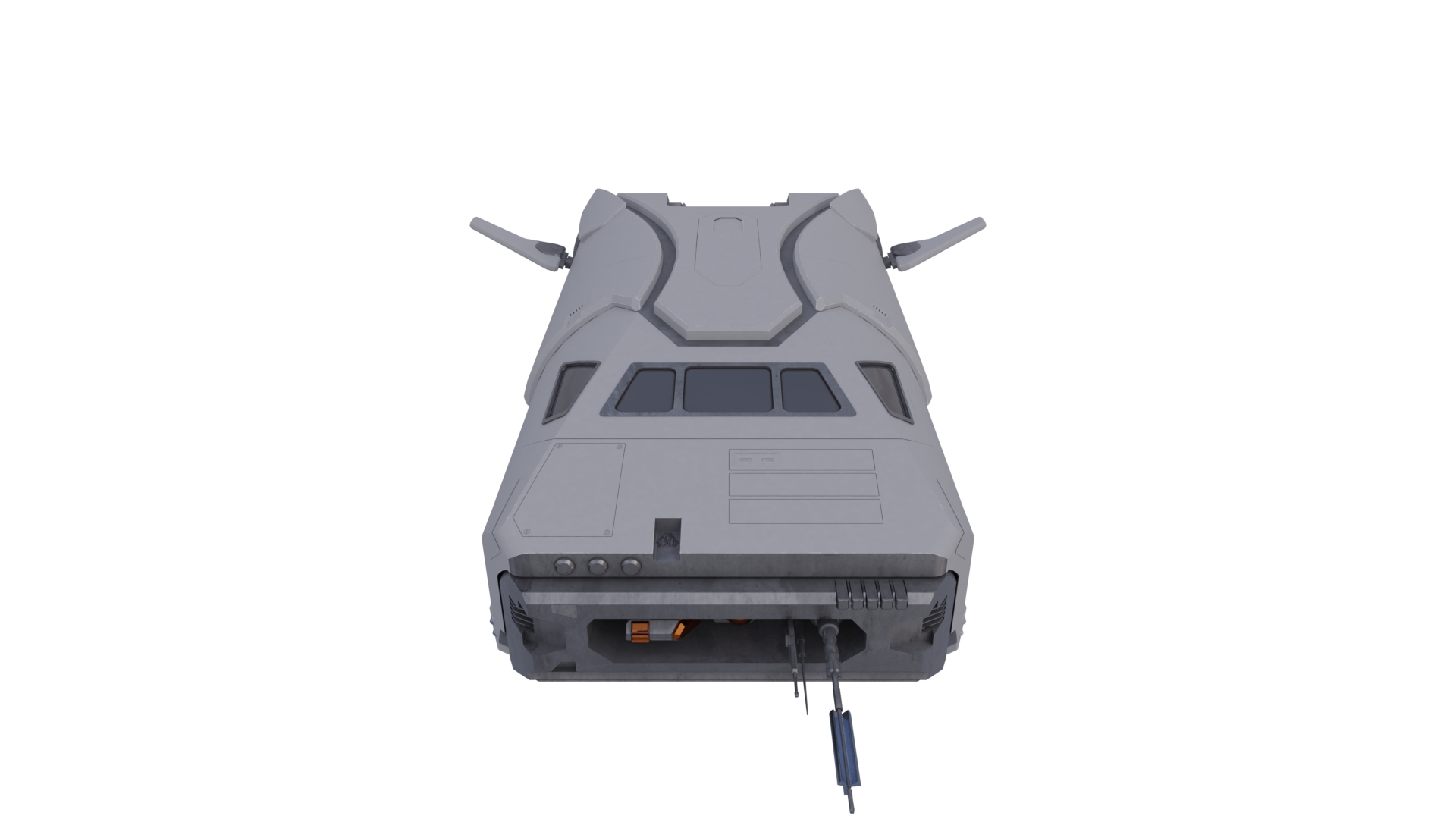 3D Model Transport Shuttle - TurboSquid 2273801