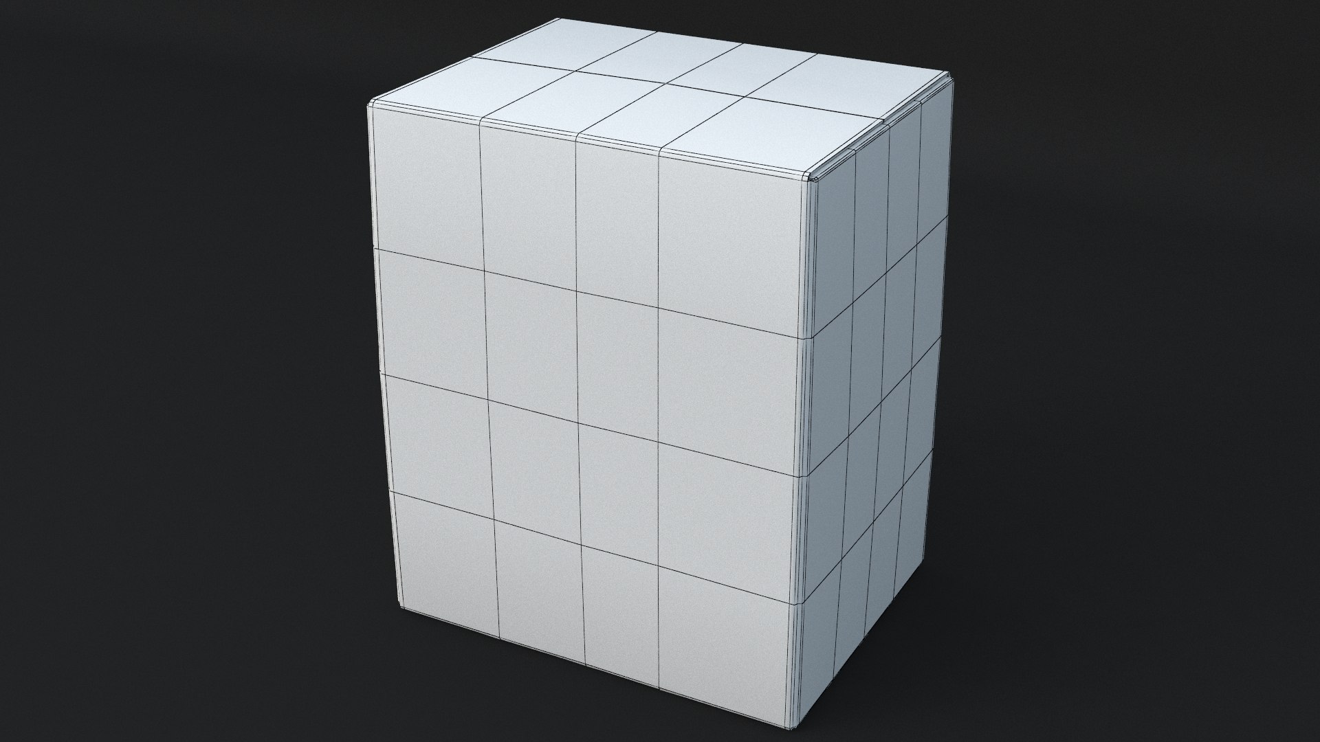 3D Cardboard Box Big HD Model - TurboSquid 1907925