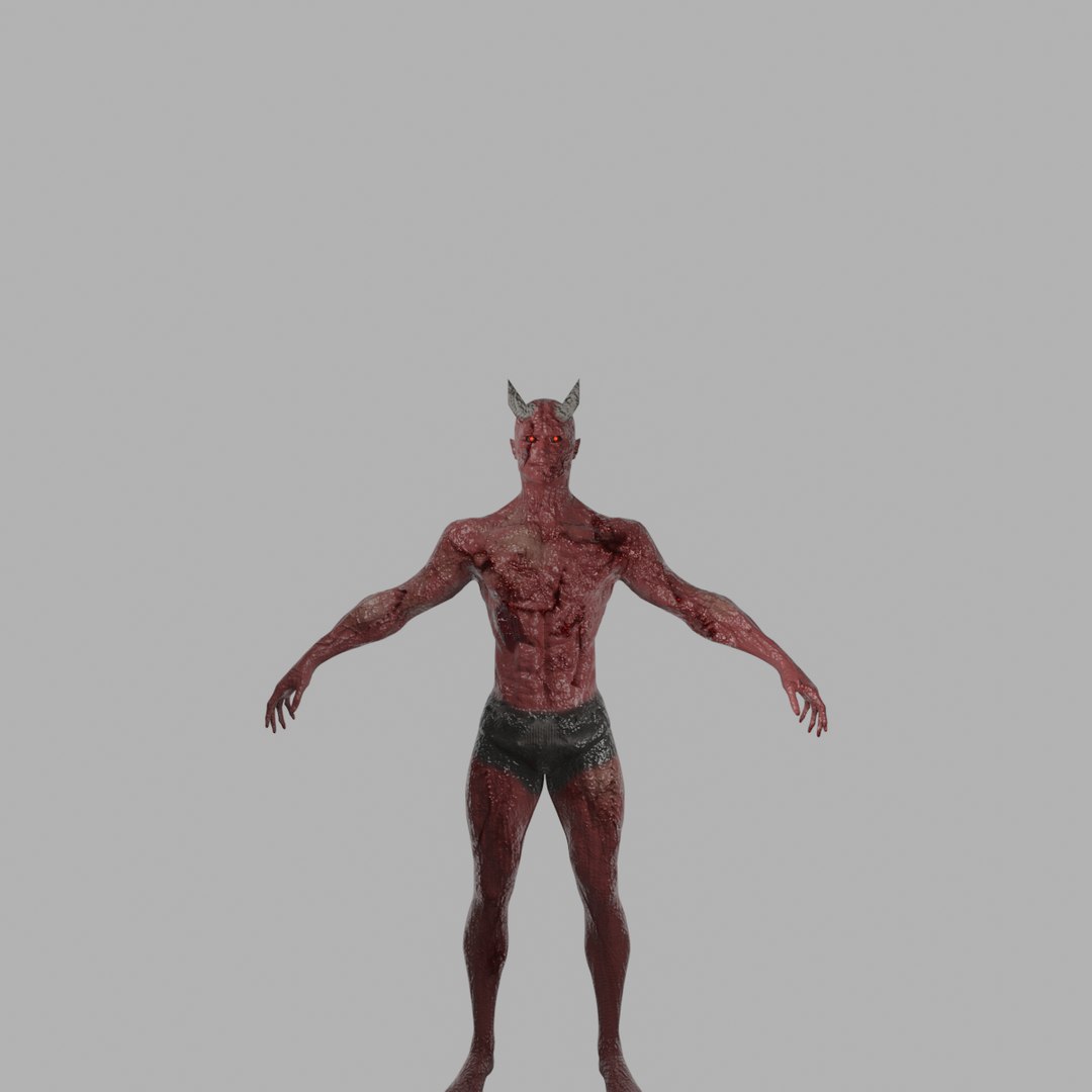 3D Demon Model - TurboSquid 1984639