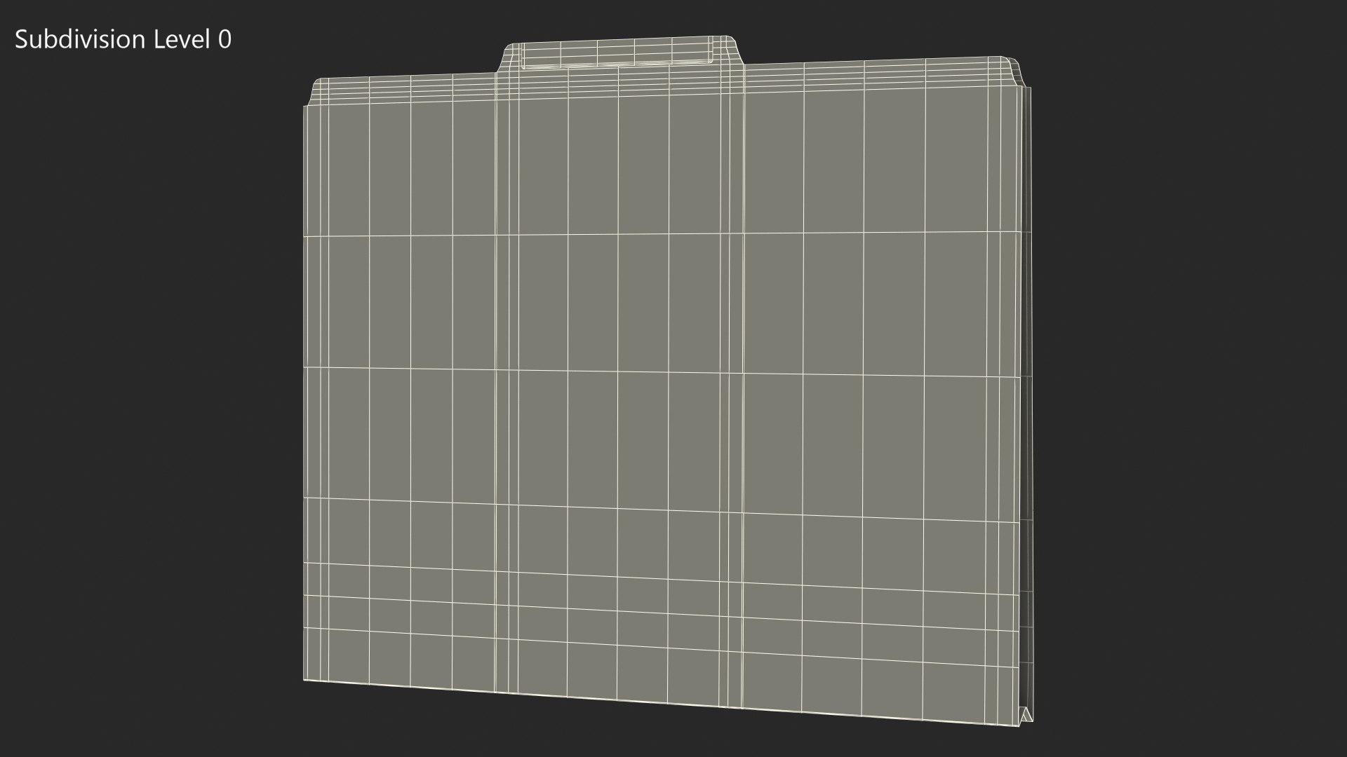 Blank Card Folder File 3D Model - TurboSquid 1778837