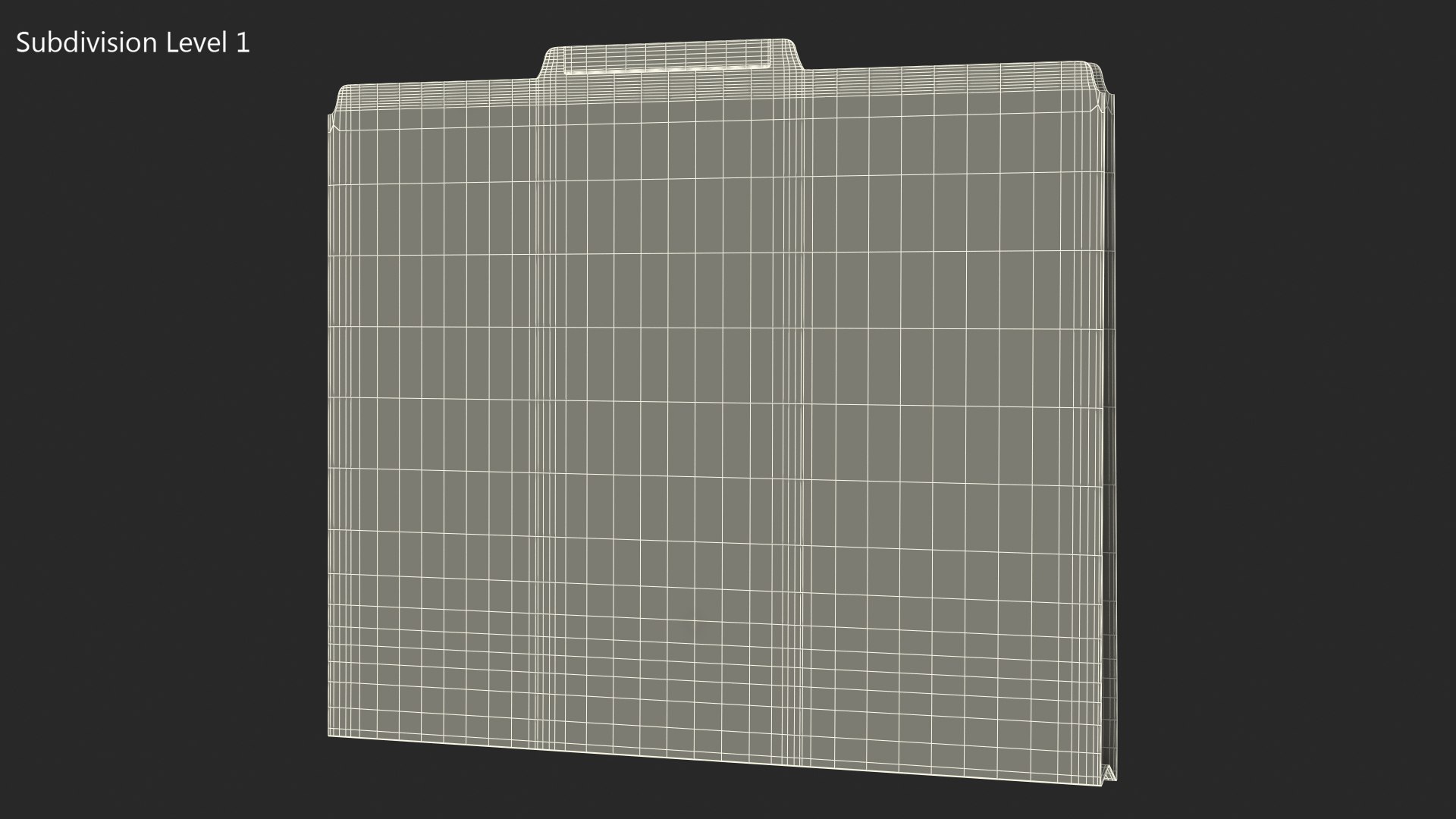 Blank Card Folder File 3D Model - TurboSquid 1778837