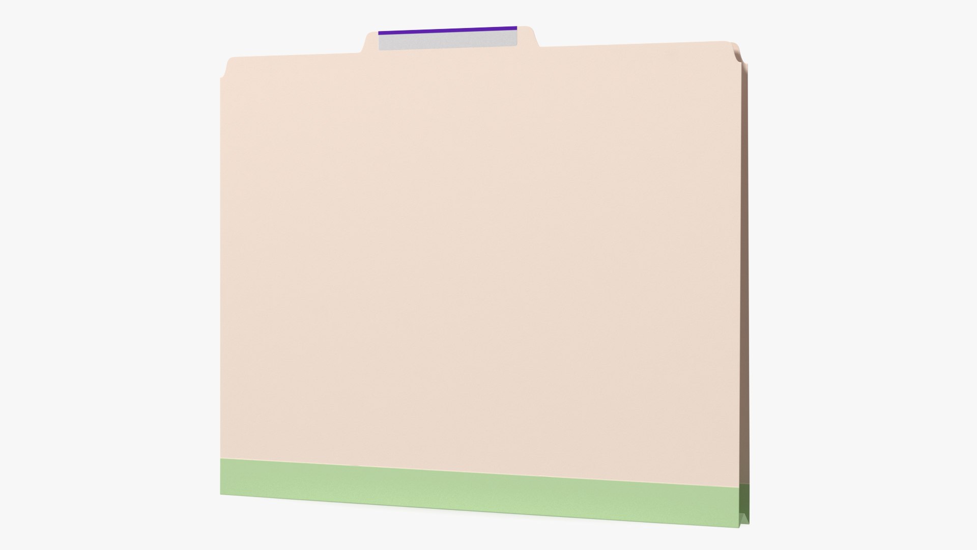 Blank Card Folder File 3D Model - TurboSquid 1778837