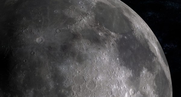 Photorealistic earth s moon 3D model - TurboSquid 1189215