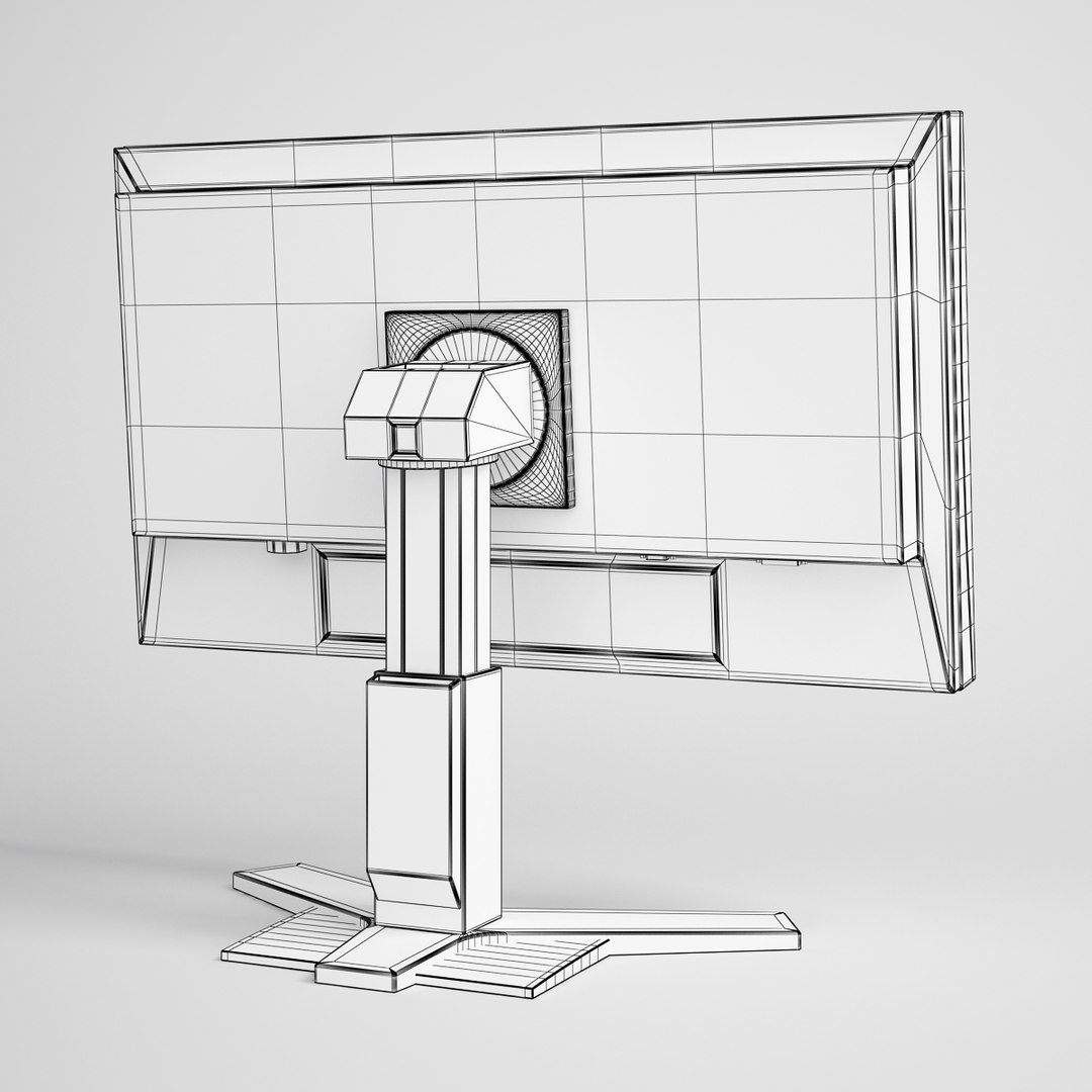 3d Model Of Monitor