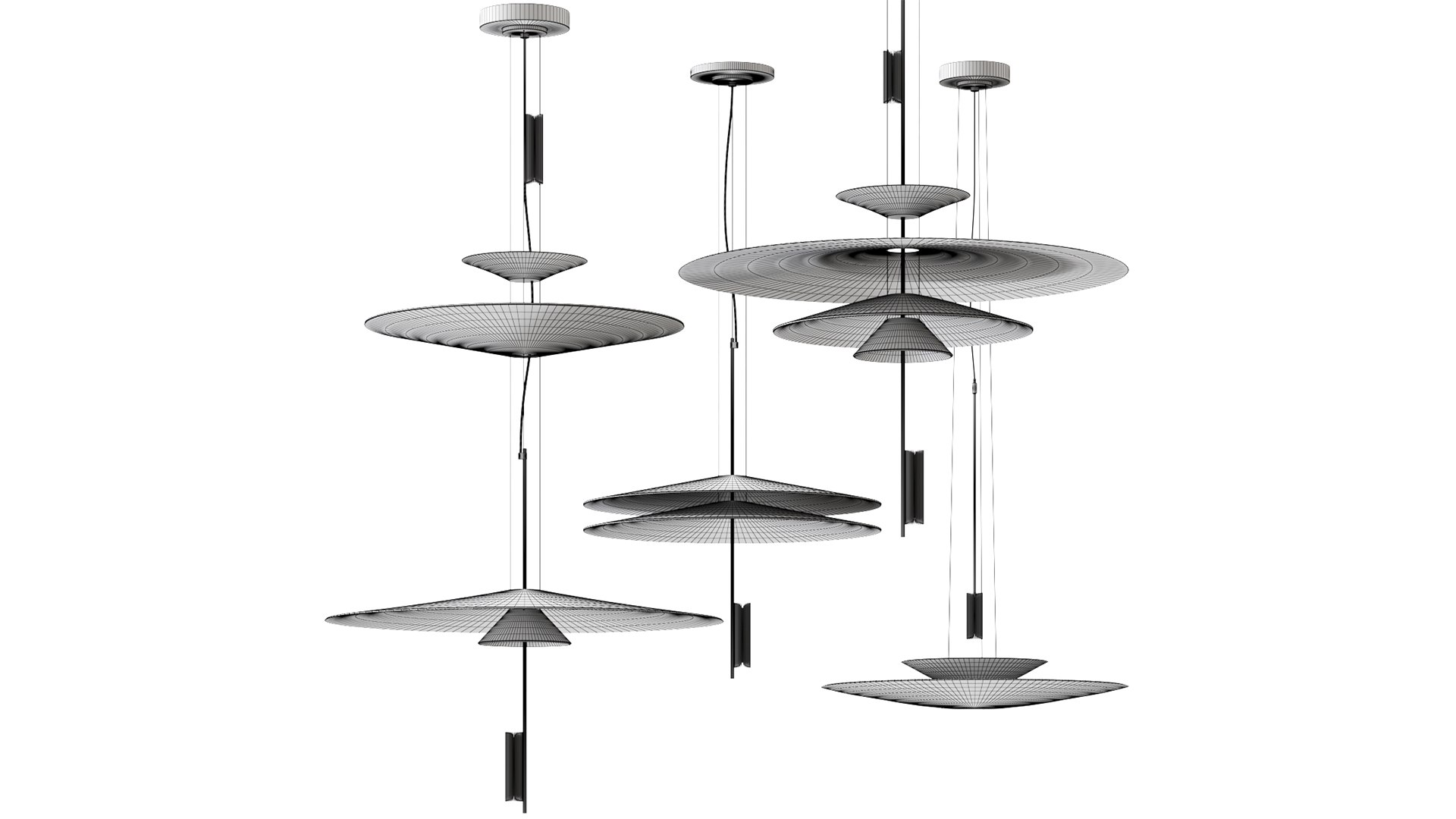 Flamingo Collection By Vibia 3D - TurboSquid 1876904