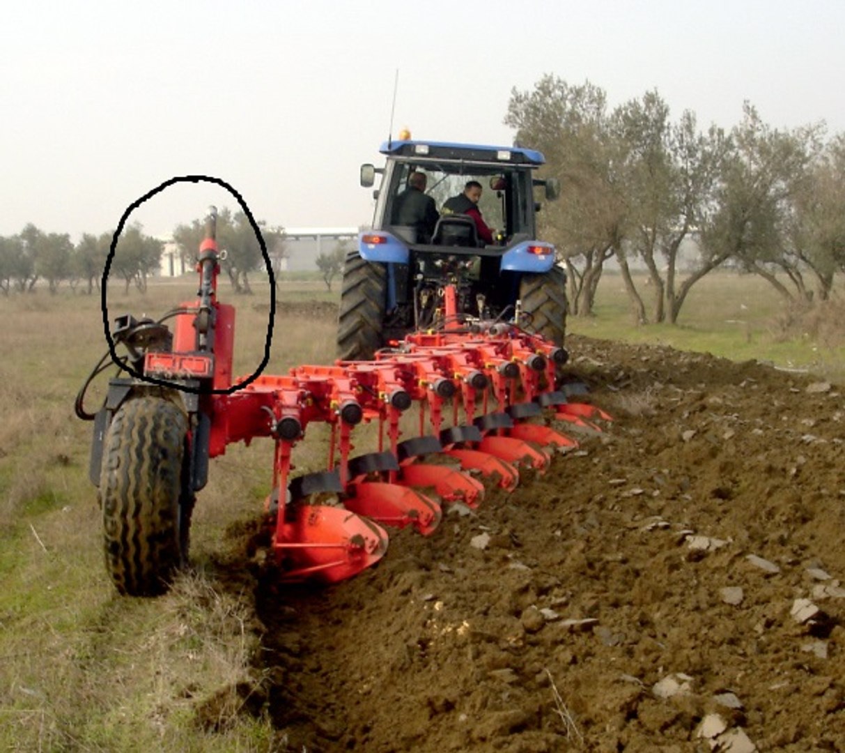 3d plough plow model