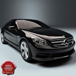 Download Free & Premium CL Class 3D Models | TurboSquid