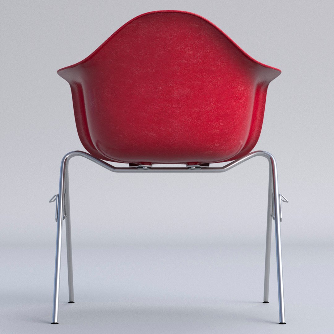 3dsmax eames arm chair