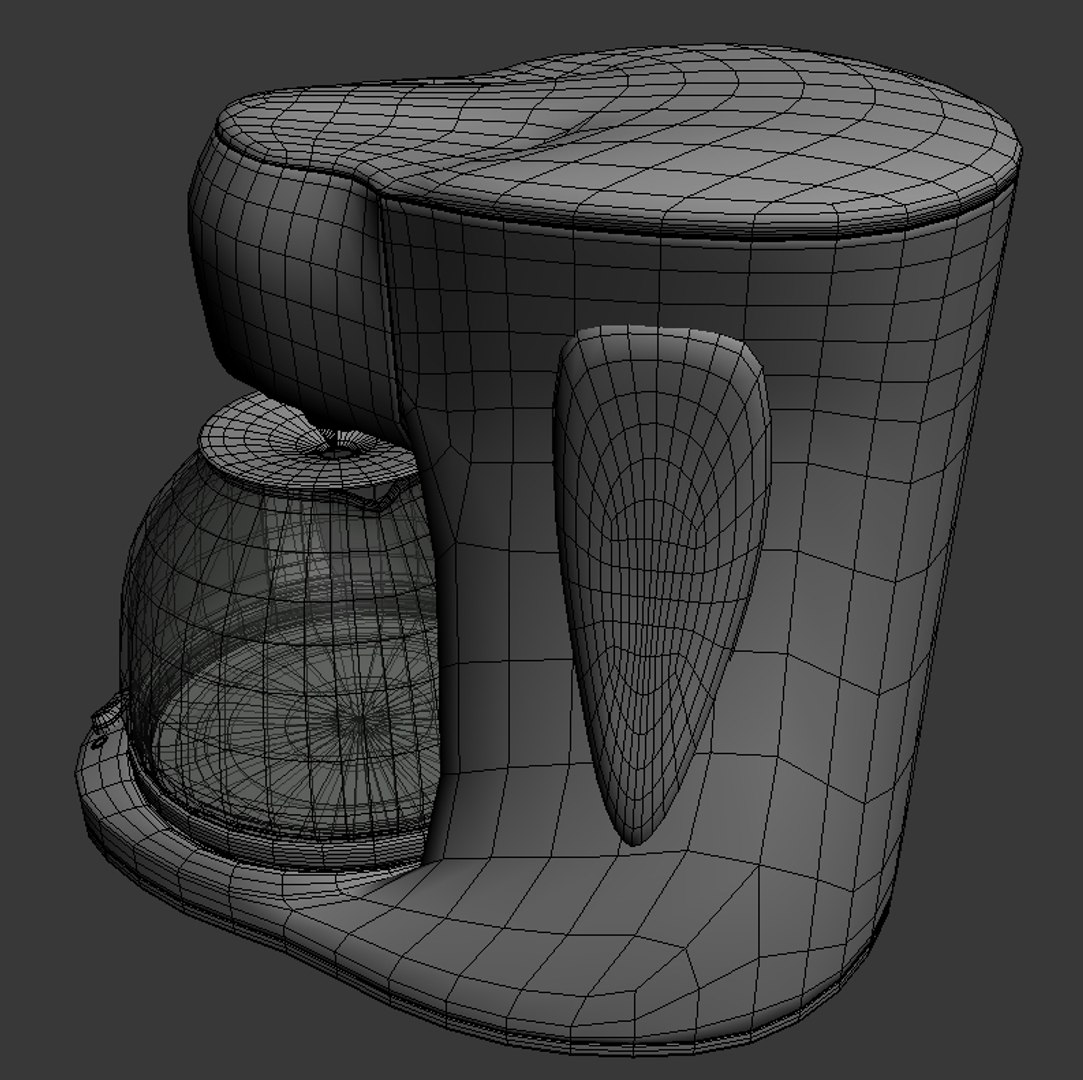 3d Model Coffe Maker