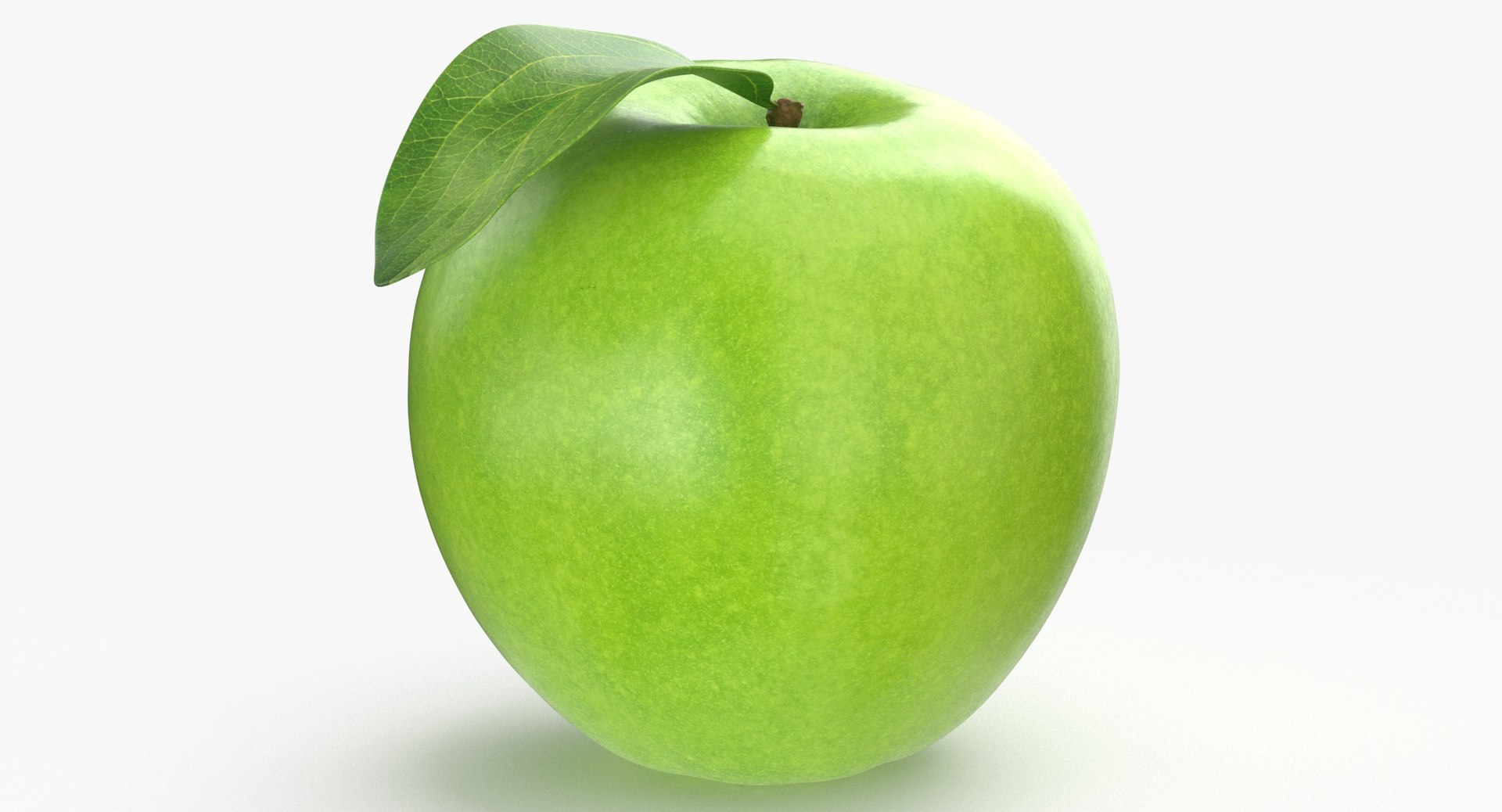 Prop 20 Green Apple Whole 3D Model - TurboSquid 2147009