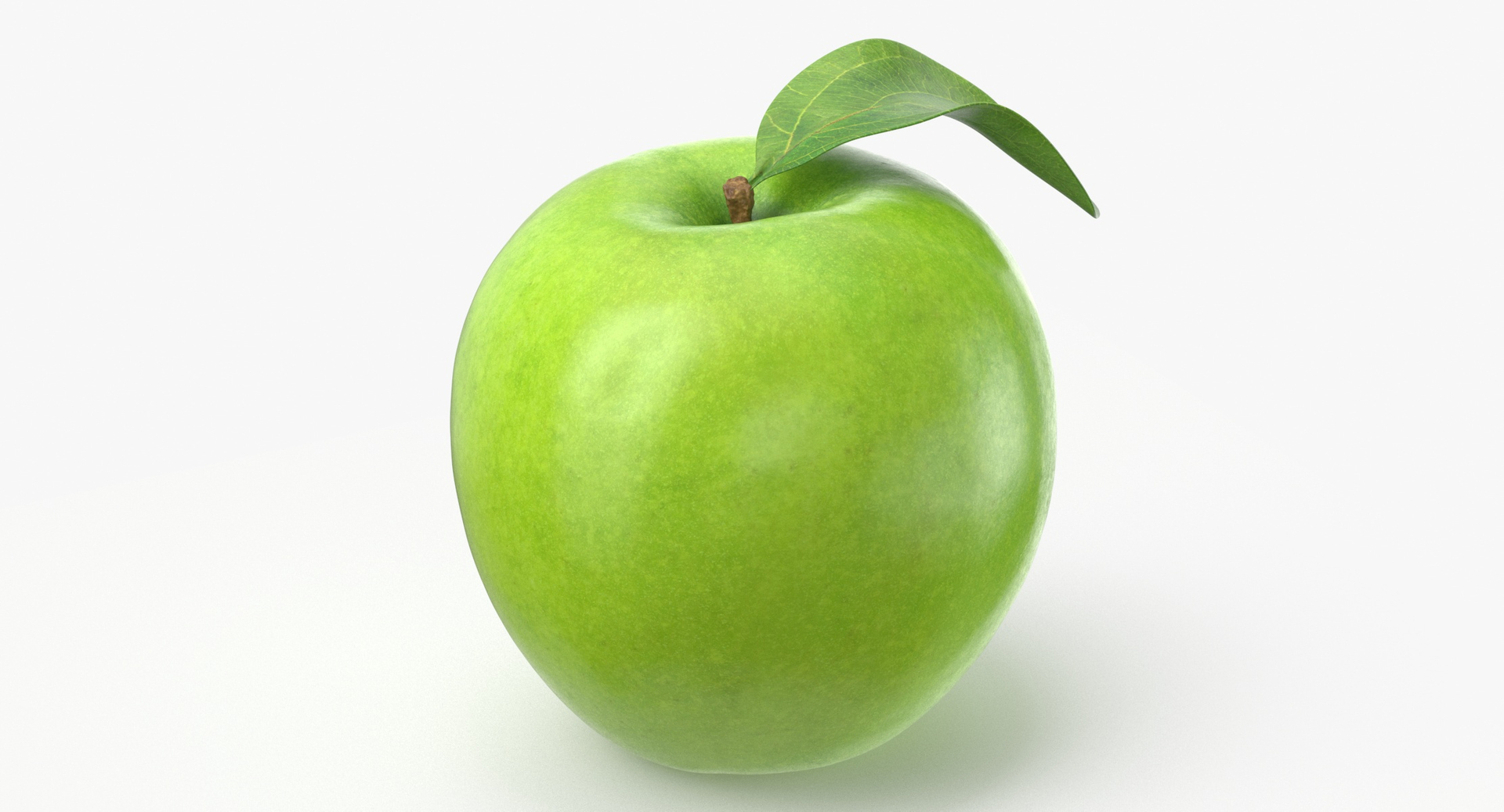Prop 20 Green Apple Whole 3D Model - TurboSquid 2147009