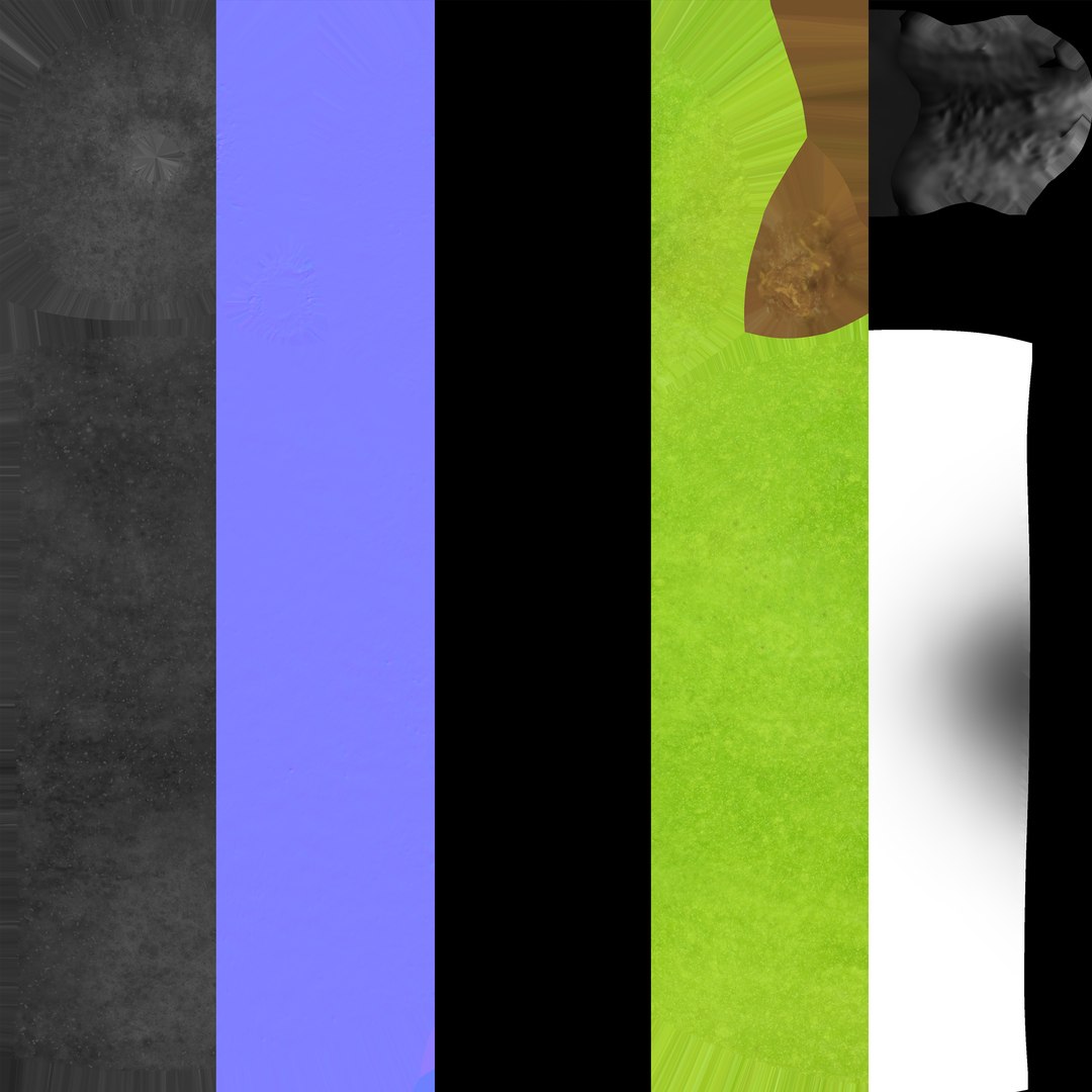 Prop 20 Green Apple Whole 3D Model - TurboSquid 2147009