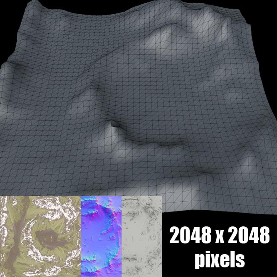 3d Mountain Maps Terrain