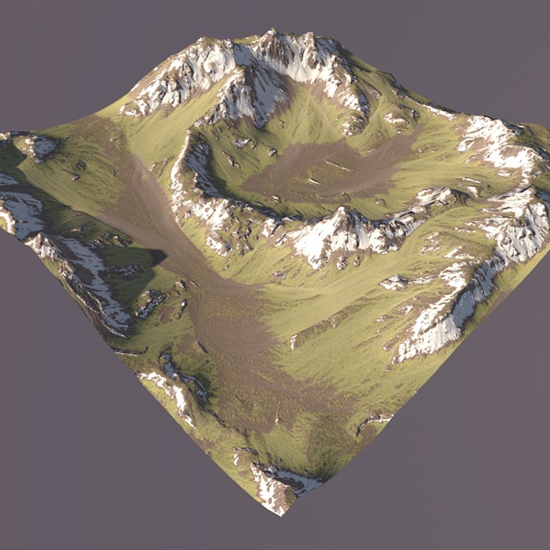 3d Mountain Maps Terrain