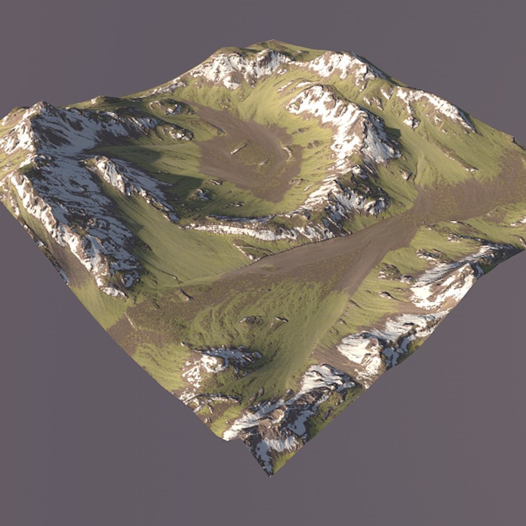 3d Mountain Maps Terrain