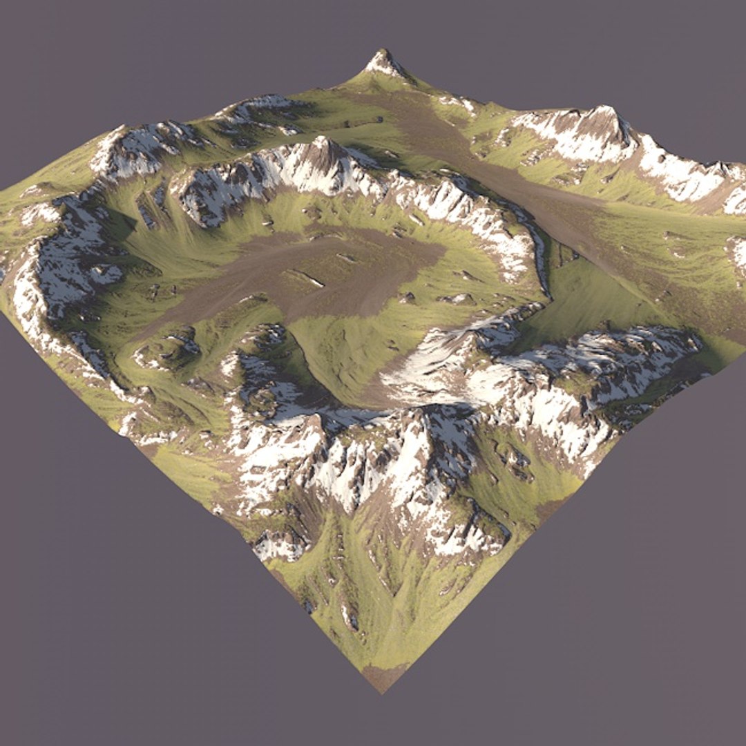 3d Mountain Maps Terrain