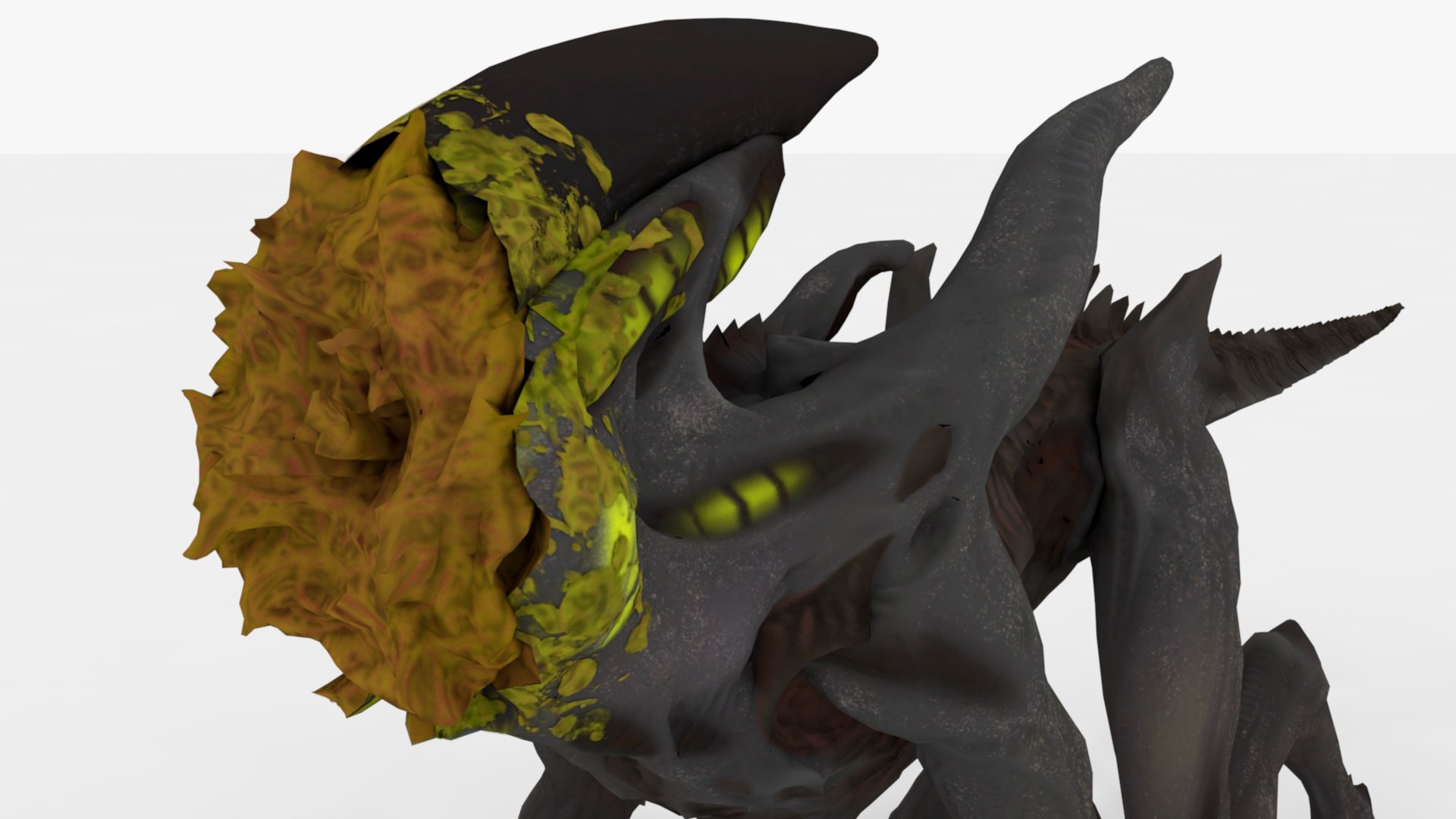 Headshot Alien 3D Model - TurboSquid 2376062
