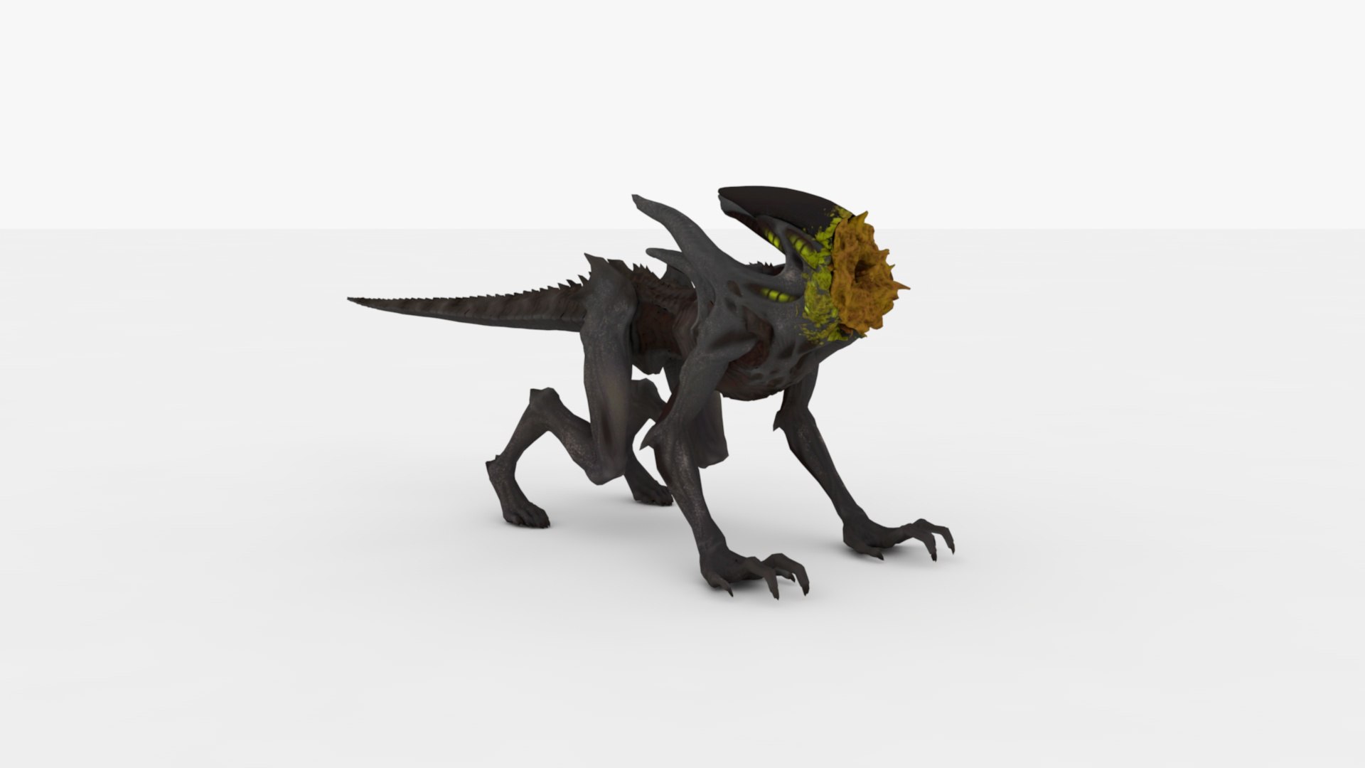 Headshot Alien 3D Model - TurboSquid 2376062