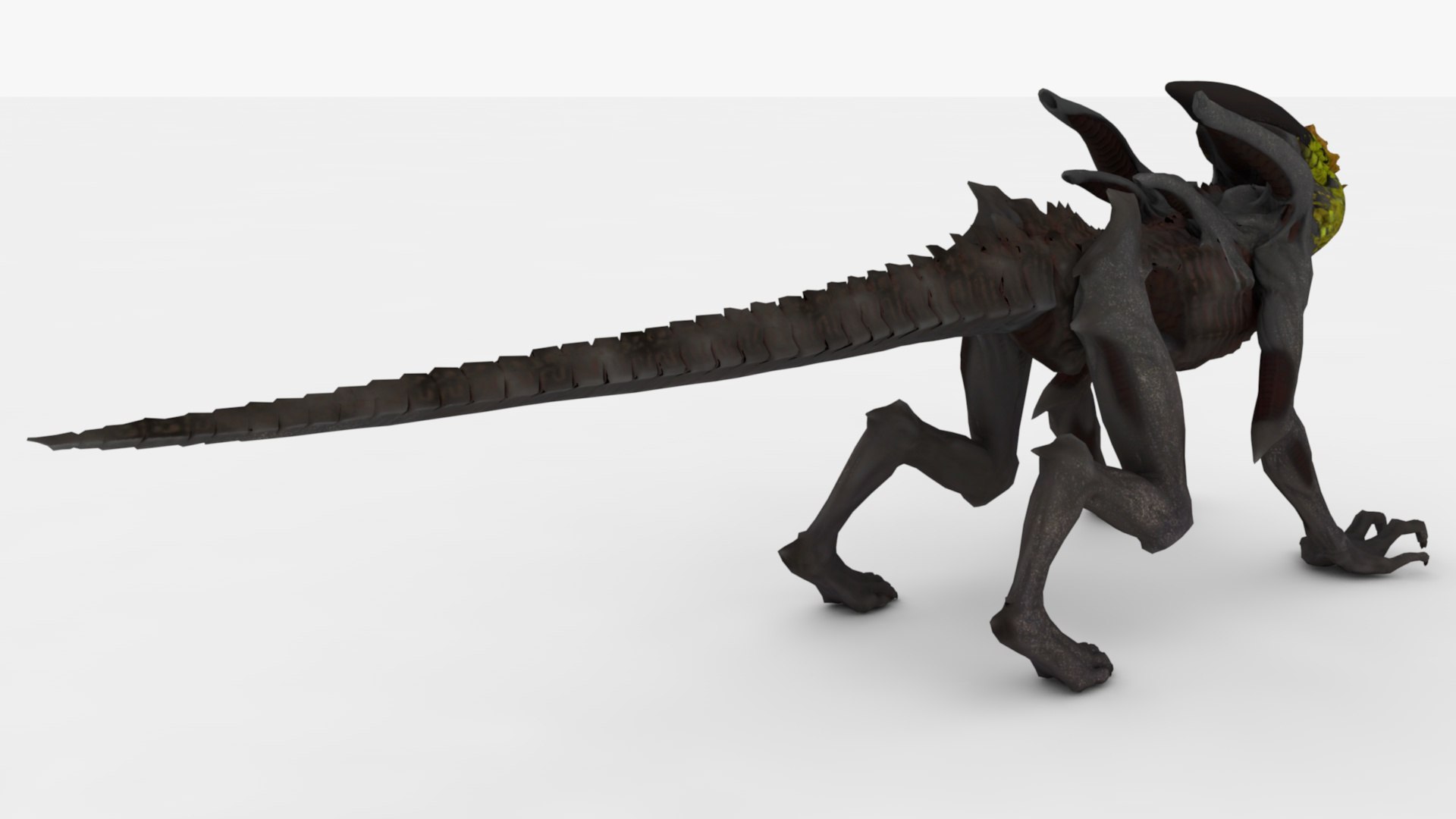 Headshot Alien 3D Model - TurboSquid 2376062