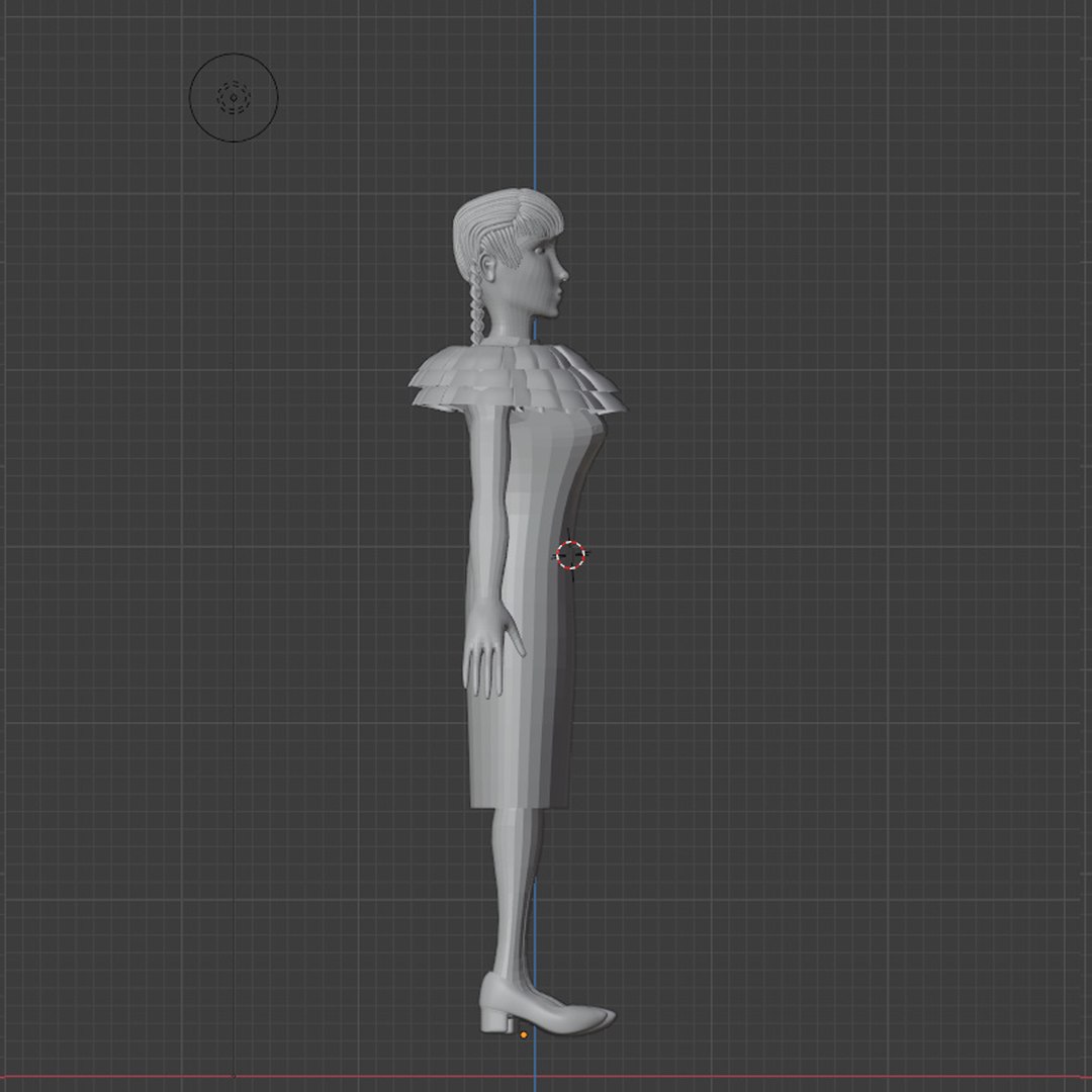 Wednesday Model - TurboSquid 2051645