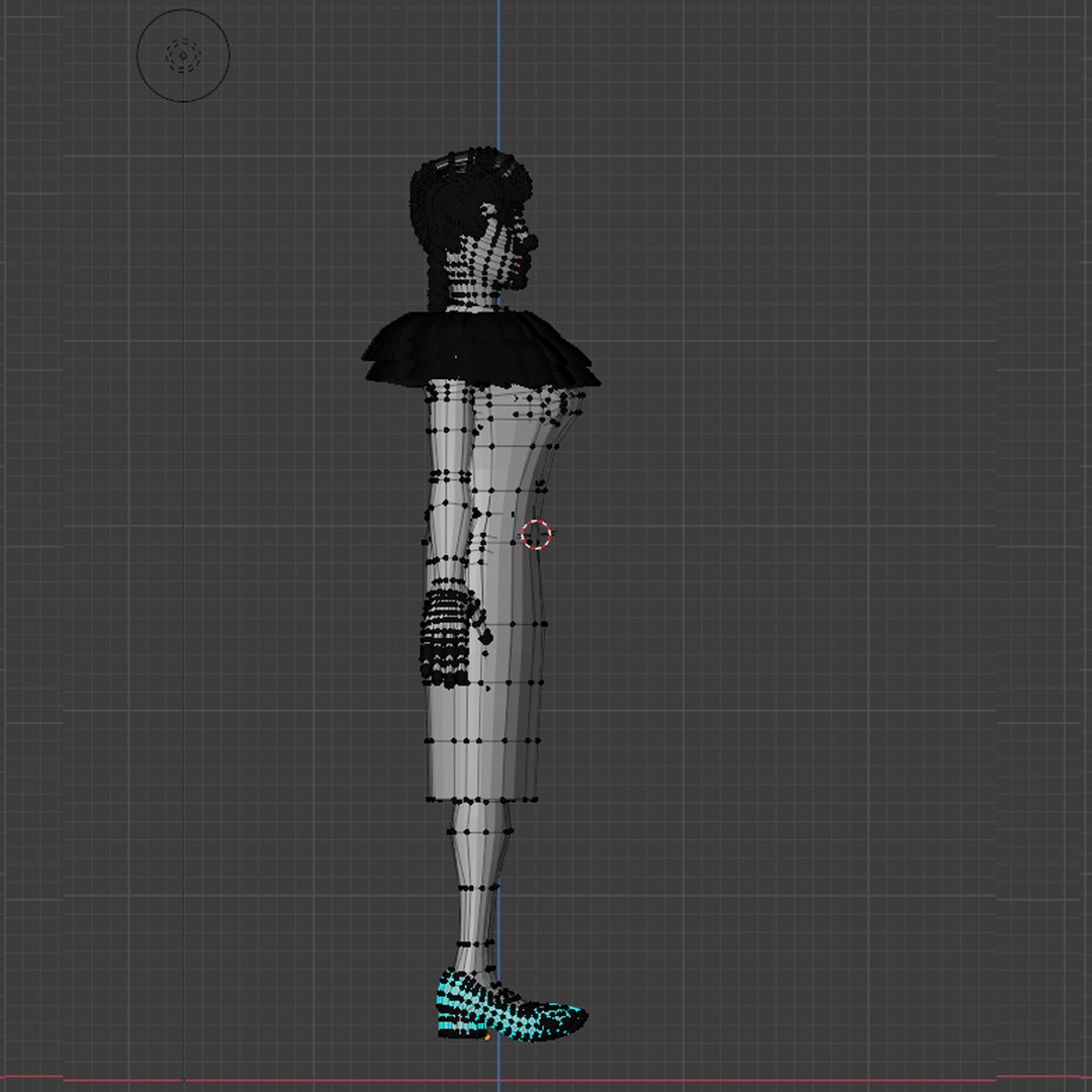 Wednesday Model - TurboSquid 2051645