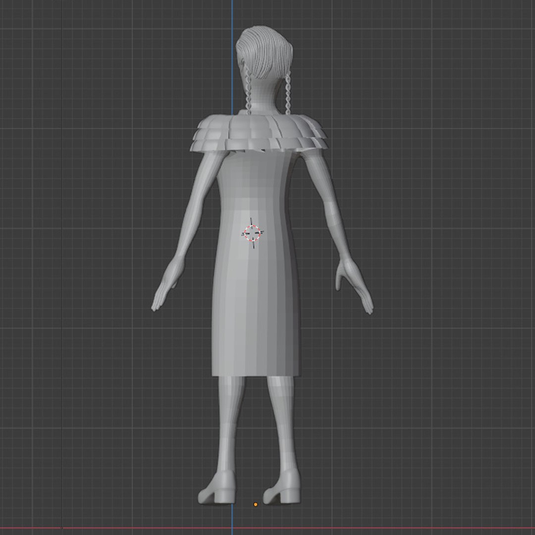 Wednesday Model - TurboSquid 2051645