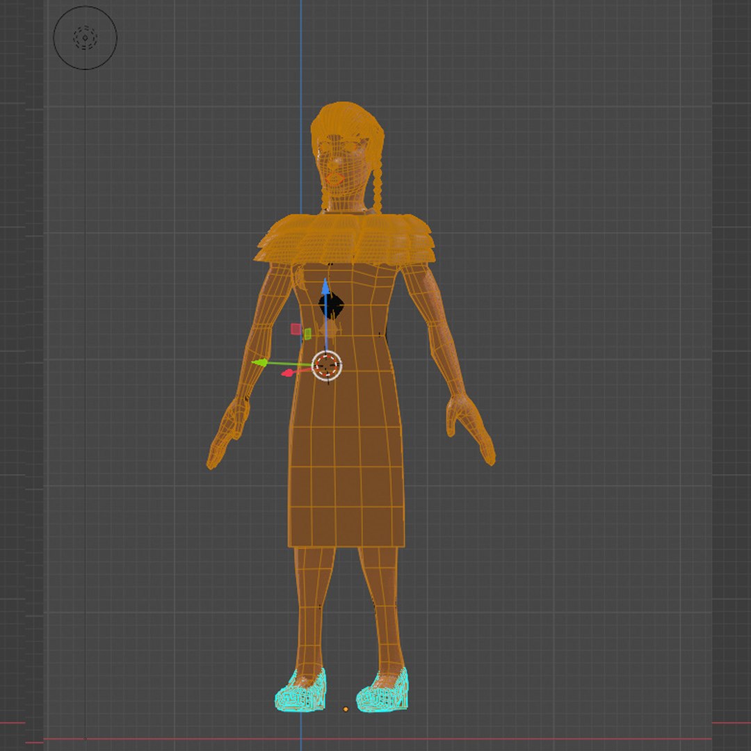 Wednesday Model - TurboSquid 2051645