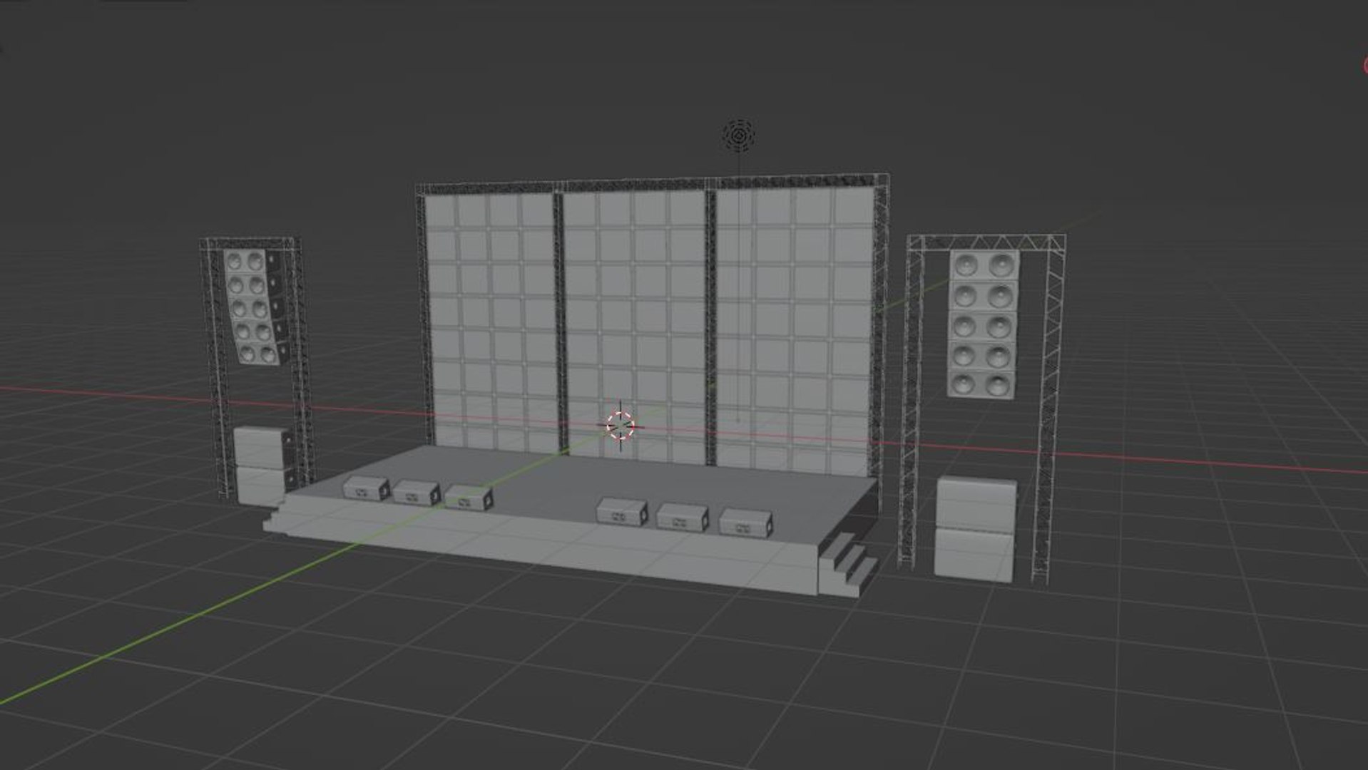 3D Stage 3D Model - TurboSquid 2333189
