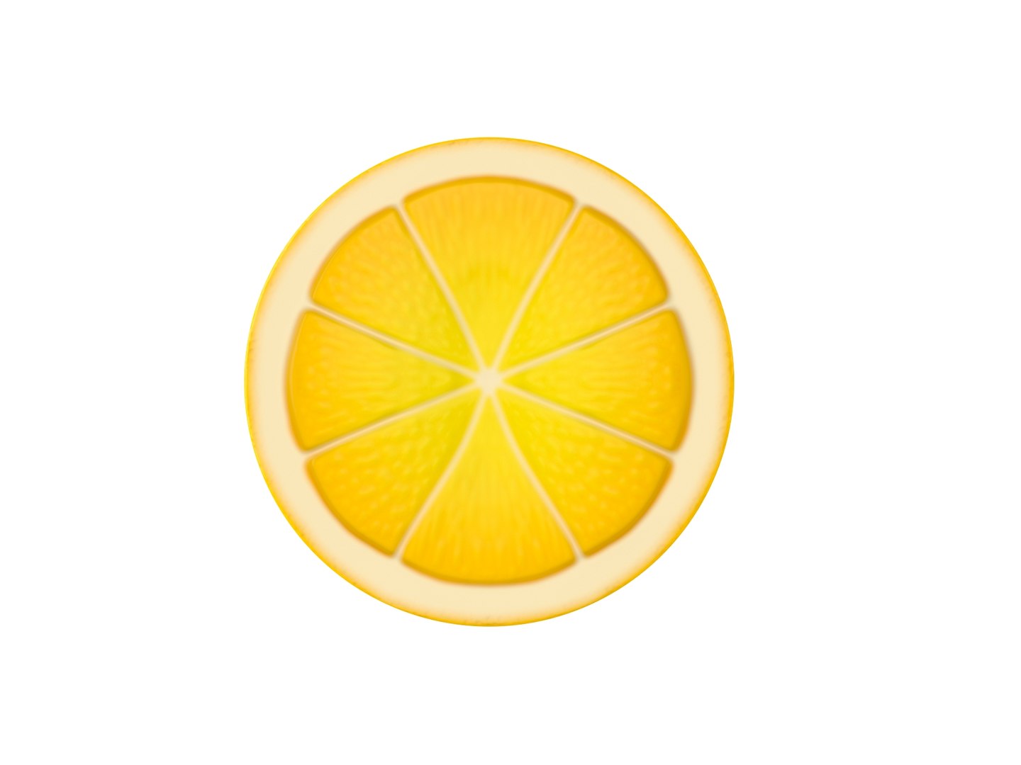 Lemon Slice 3D - TurboSquid 1797824
