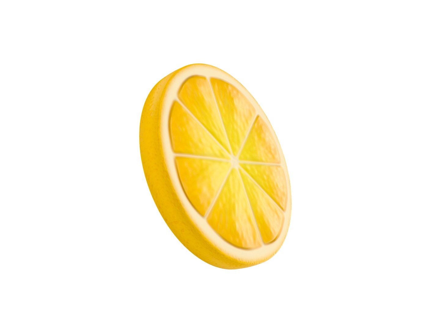 Lemon Slice 3D - TurboSquid 1797824