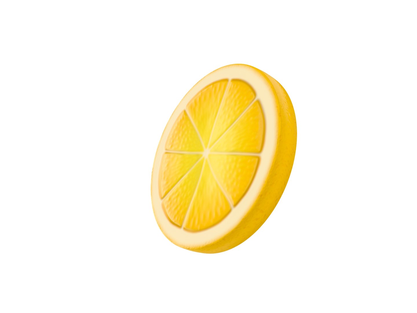 Lemon Slice 3D - TurboSquid 1797824