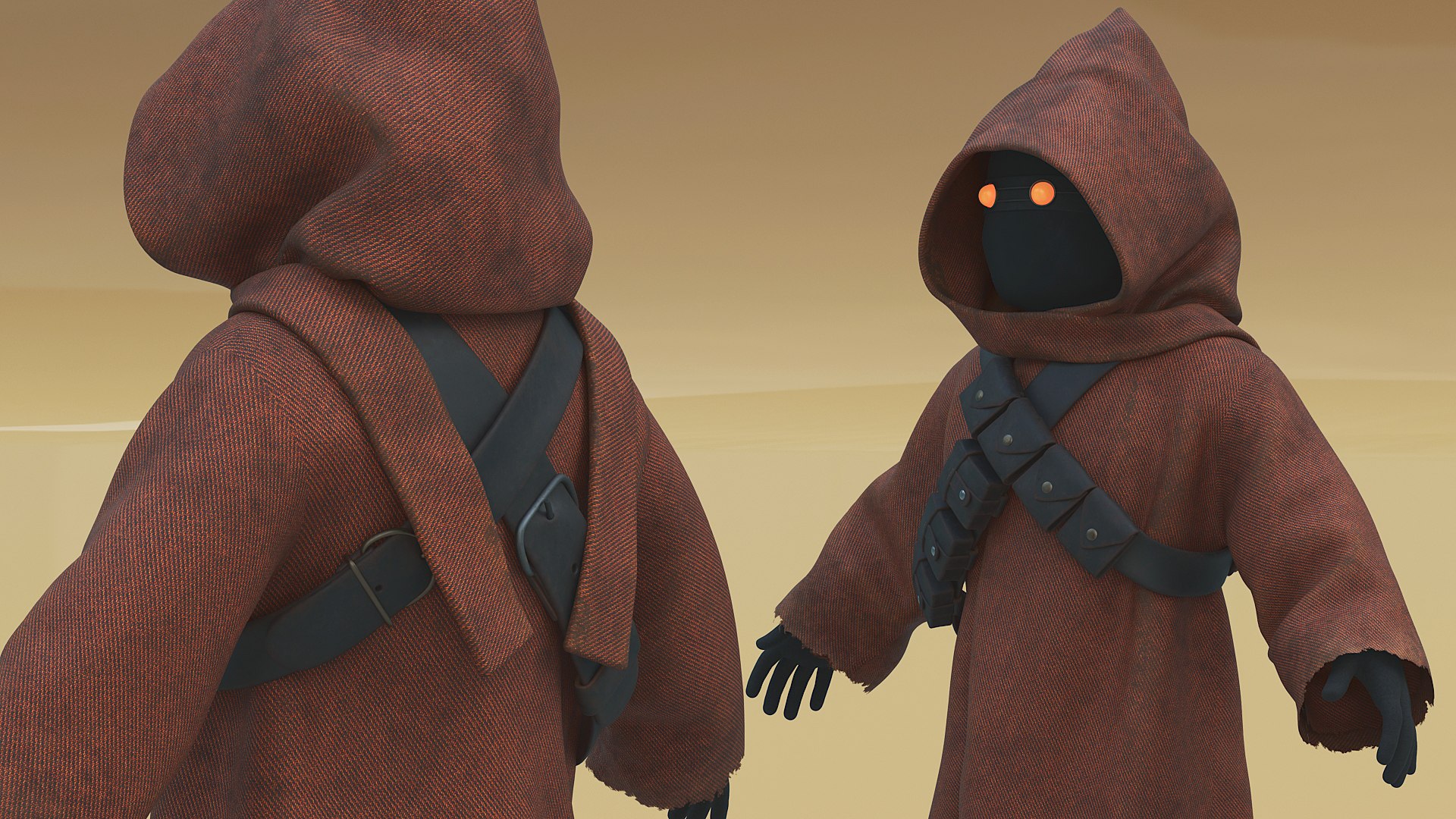 Jawa Star Wars Character A-Pose 3D Model - TurboSquid 2406195