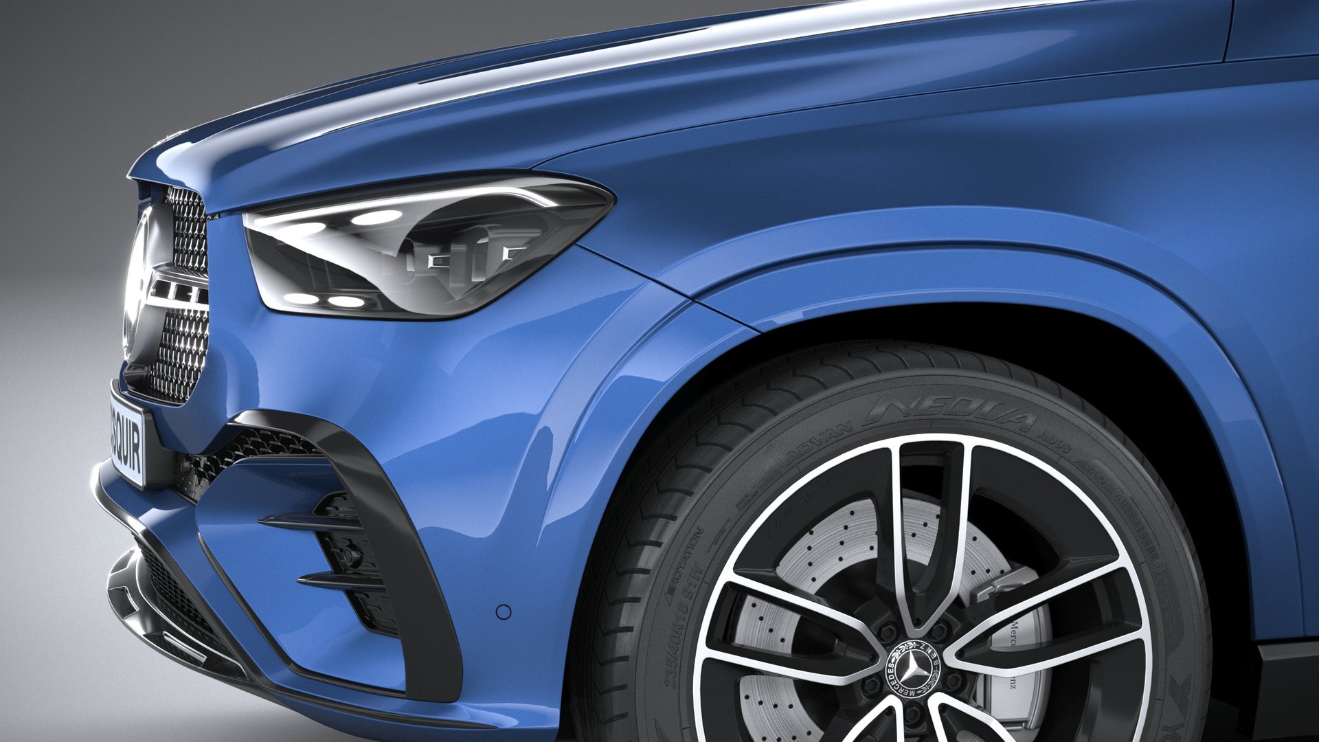 Mercedes-Benz GLE AMG-Line 2024 Model - TurboSquid 2038703