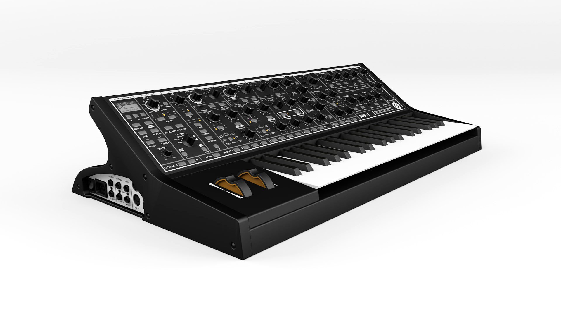 3D Model Moog Subsequent 37 Analog Synthesizer - TurboSquid 1982067