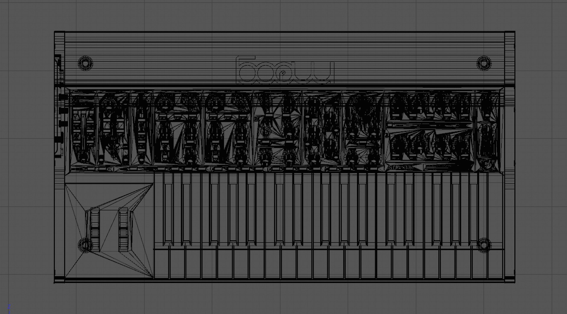 3D Model Moog Subsequent 37 Analog Synthesizer - TurboSquid 1982067