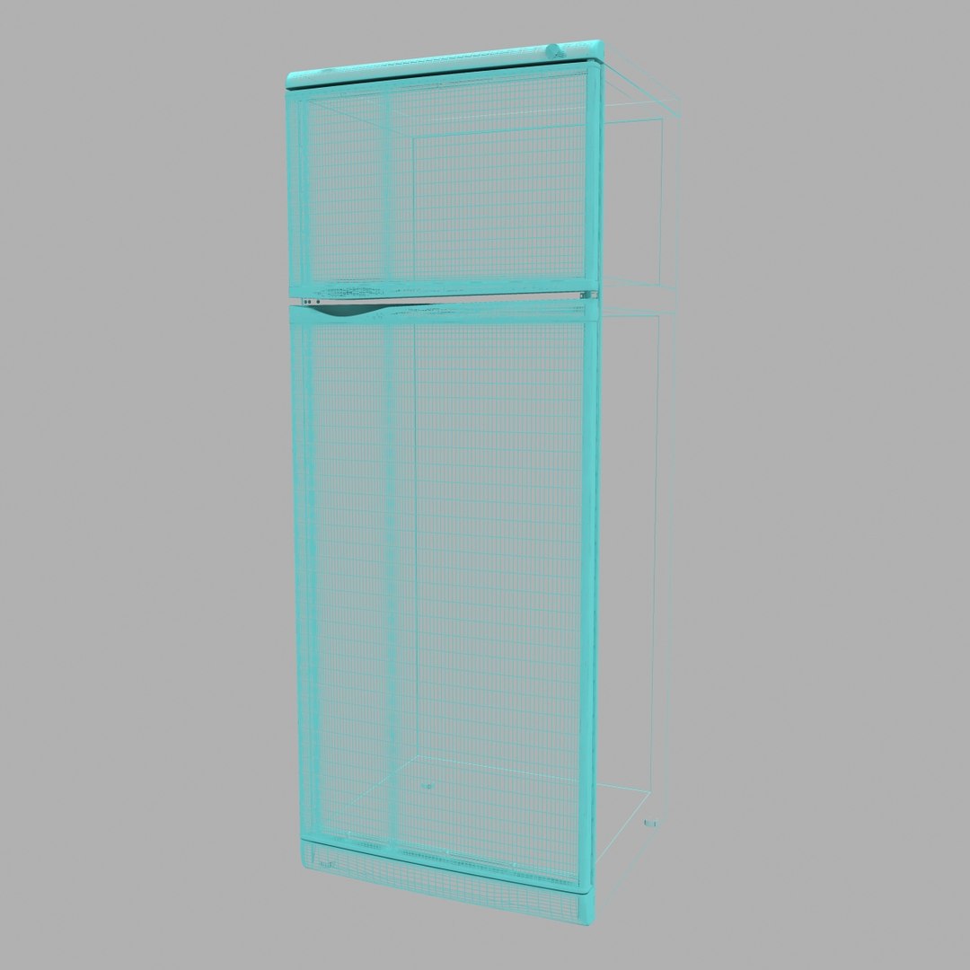 Refrigerator 3d Obj