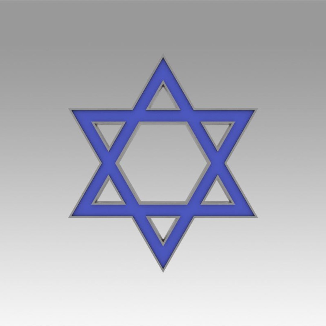 3D david star - TurboSquid 1321537