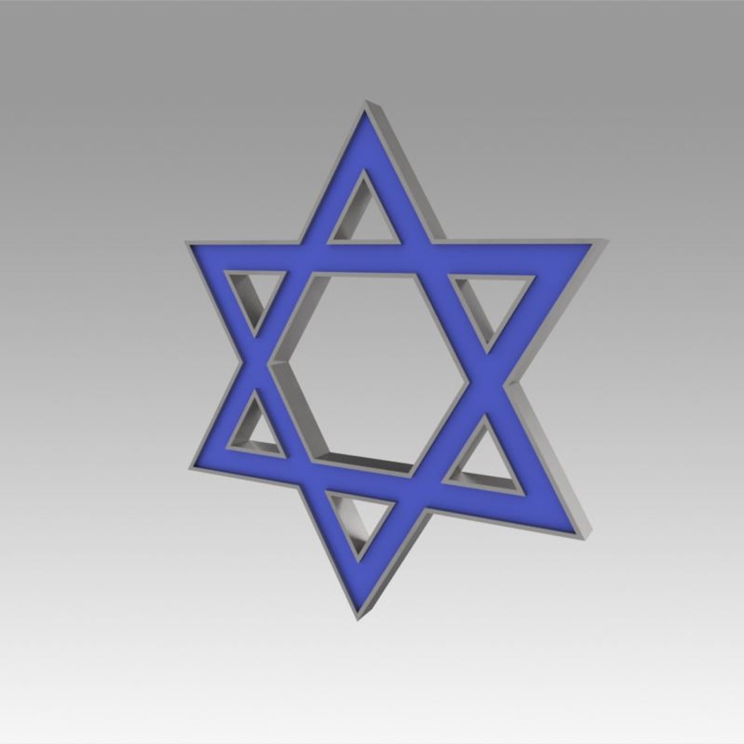 3D david star - TurboSquid 1321537