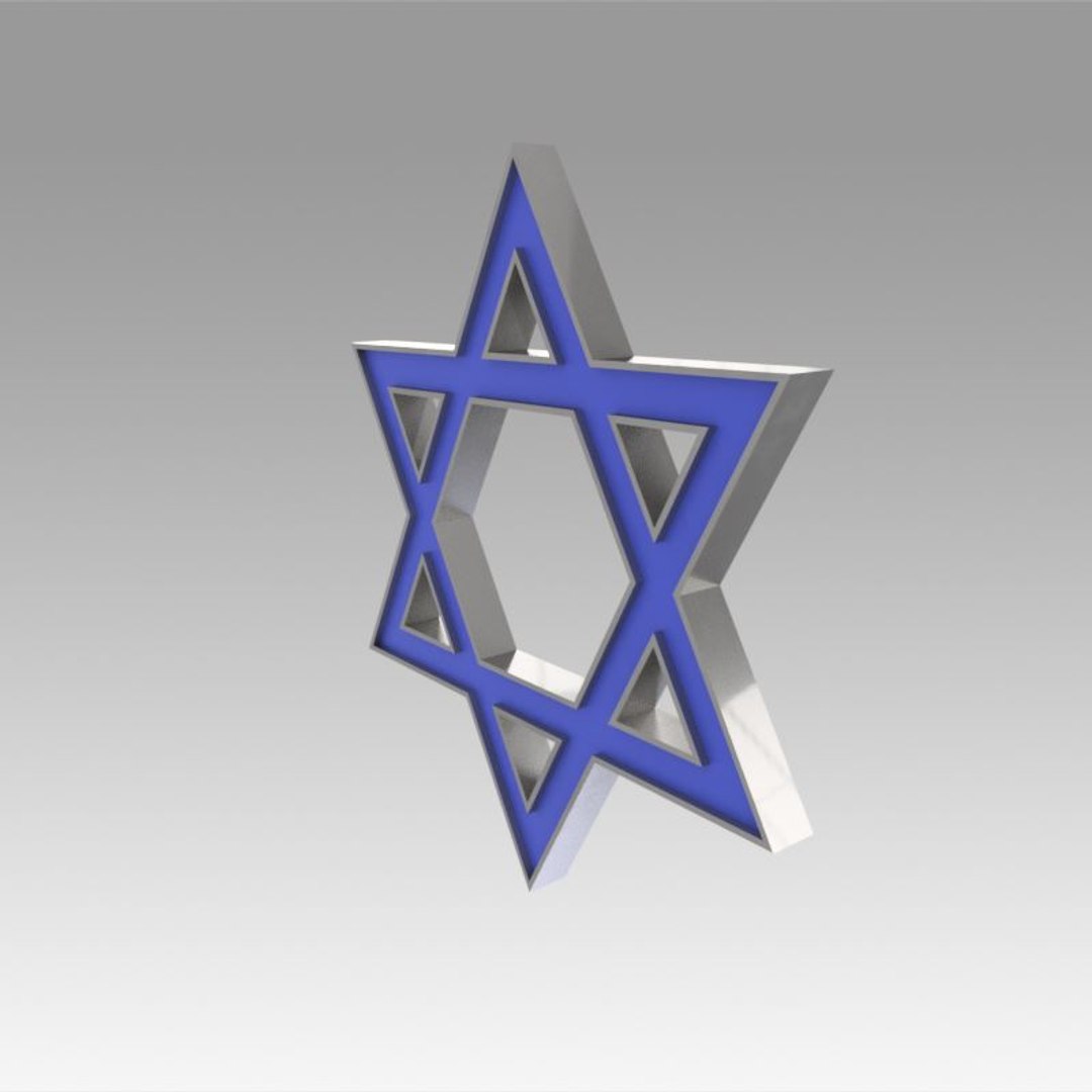 3D david star - TurboSquid 1321537