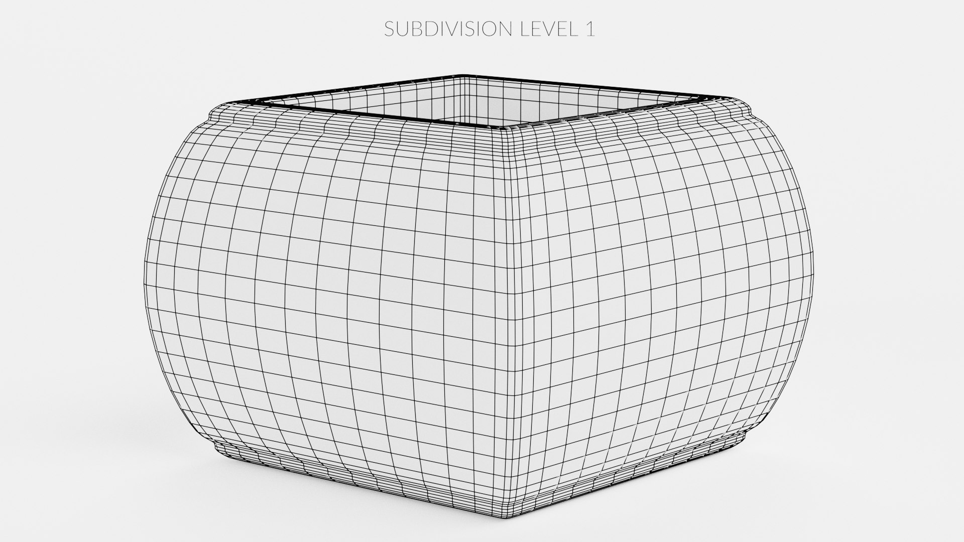 3D Concrete Flower Pot Model - TurboSquid 1652263