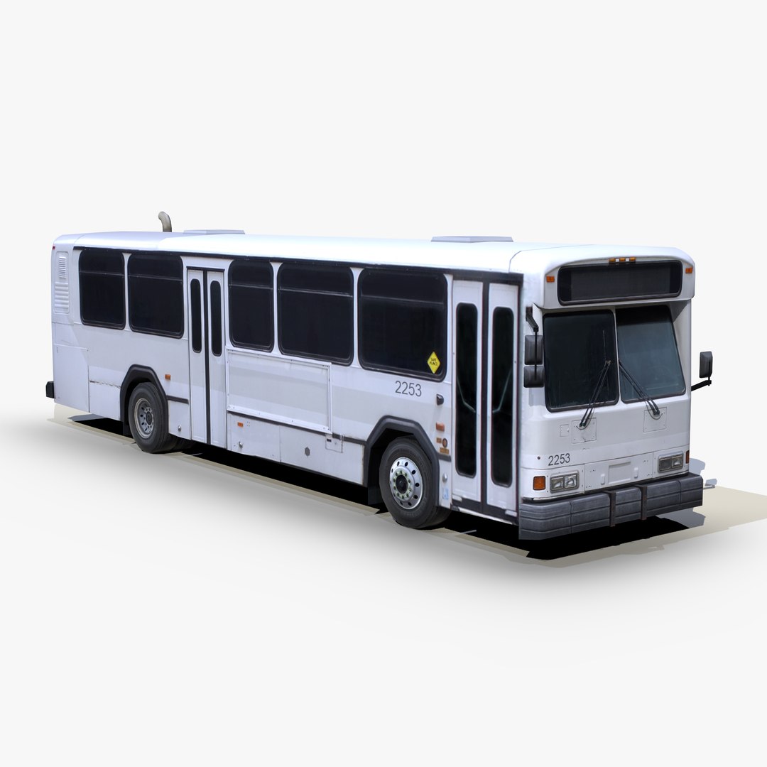 3D Gillig G20b Transit Bus - TurboSquid 1407907