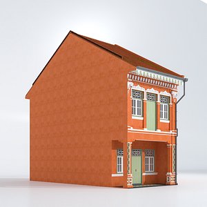 3D Shophouse Models | TurboSquid