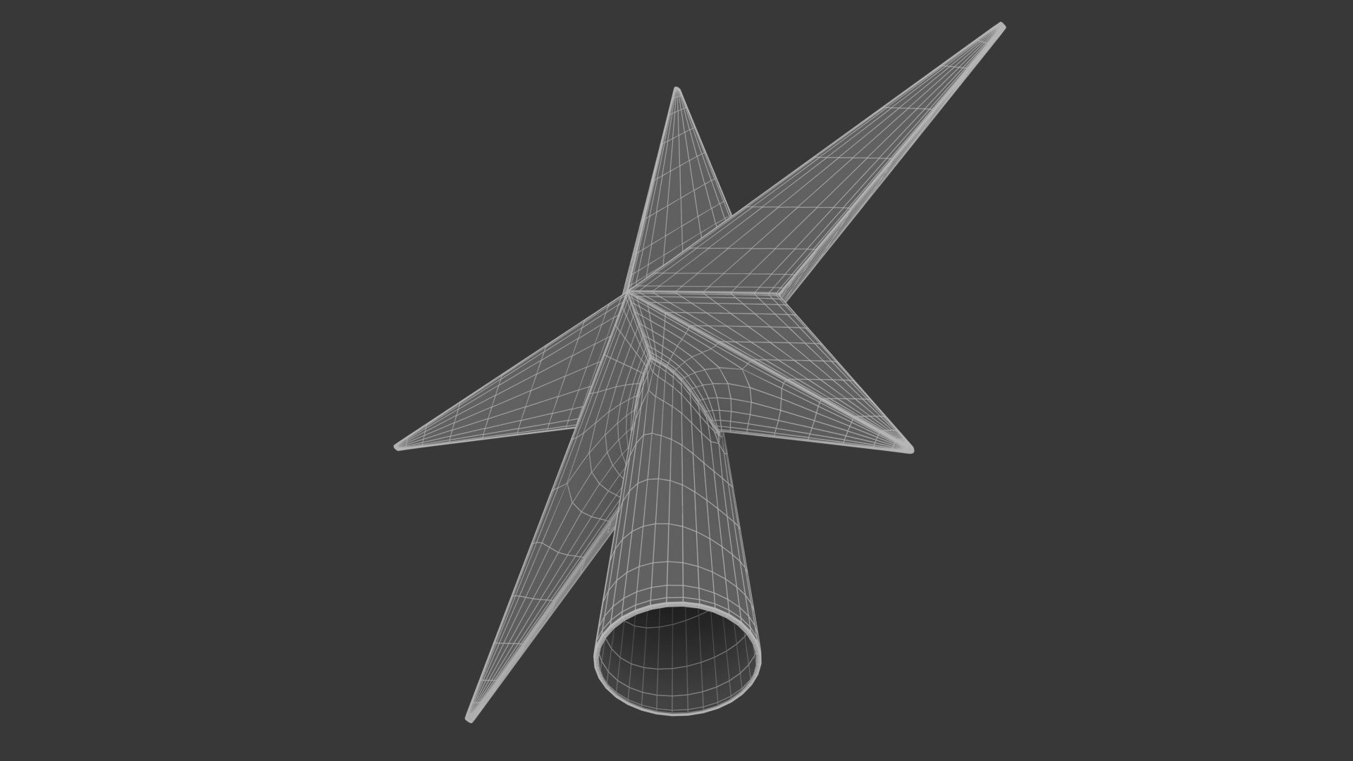 Christmas Tree Star Topper 3D Model - TurboSquid 1470991