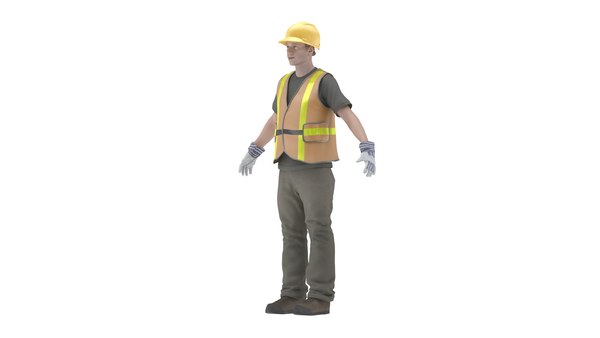 3D model Construction Worker - TurboSquid 1751738