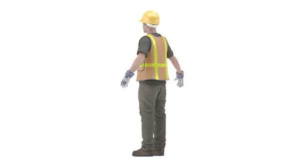 3D model Construction Worker - TurboSquid 1751738