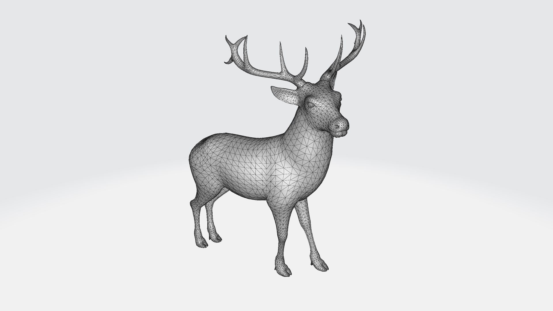 3D Reindeer - TurboSquid 2303212